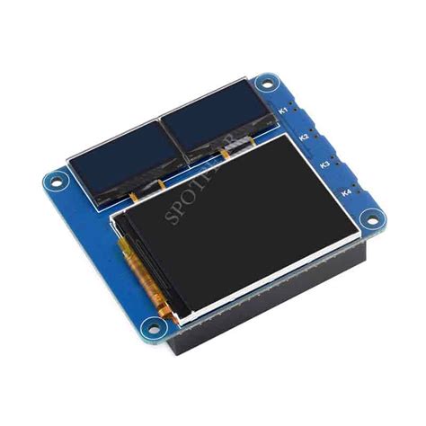 Raspberry Pi Oled Lcd Hat 2inch Ips Lcd Main Screen Dual 0 96inch Blue