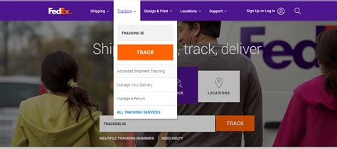 Fedex Tracking Number Freight Status Online Track Packages
