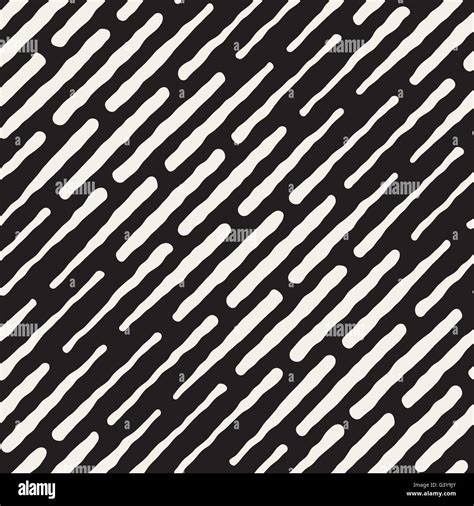 Vector Seamless Hand Drawn Daigonal Dash Lines Halftone Pattern Stock Vector Image And Art Alamy