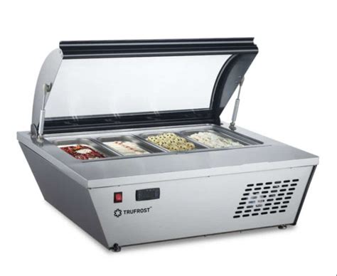 Хладилна витрина за сладолед 4 съда Gn 1 3 Dw 67 АЛМАБАР