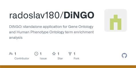 Github Radoslav Dingo Dingo Standalone Application For Gene Ontology And Human Phenotype