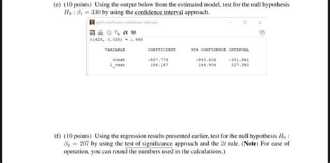 2 The Regression Model Given Below Explains The