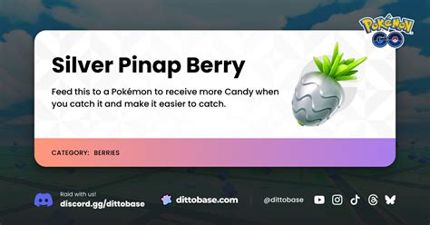 Silver Pinap Berry Dittobase