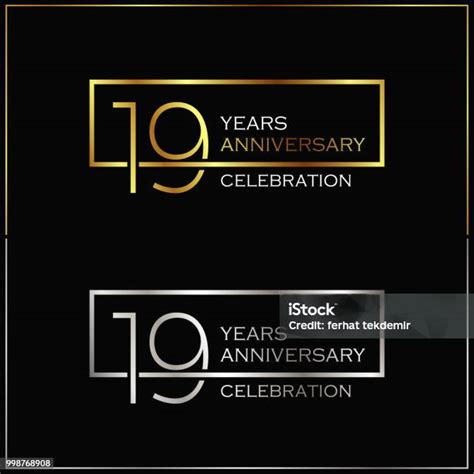 19 년 기념일 축 하 배경 19에 대한 스톡 벡터 아트 및 기타 이미지 19 기념일 1위 Istock