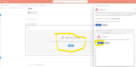 Asana On Sharepoint Page 365 Connectors Issue Tips And Tricks