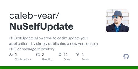 Github Caleb Vearnuselfupdate Nuselfupdate Allows You To Easily