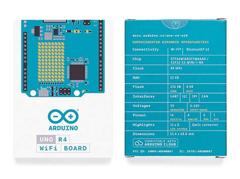 Arduino® Uno R4 Wifi Electronics In Touch Co