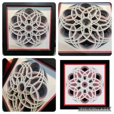 Geometric Shadowboxes All 3 Patterns Rcricut