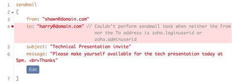Error Messages Help Zoho Deluge