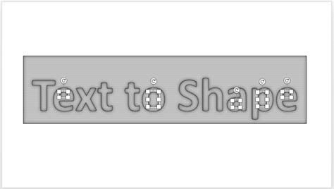 Convert Text To Shapes By Fragmenting In Powerpoint 2016 For Mac
