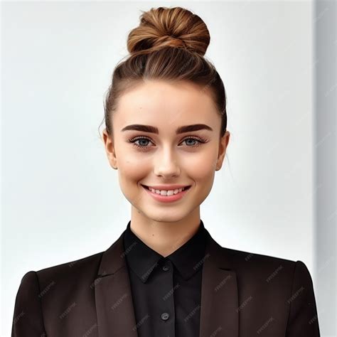 Premium Ai Image Beautiful Girl In White Background
