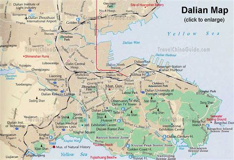 Dalian Map China
