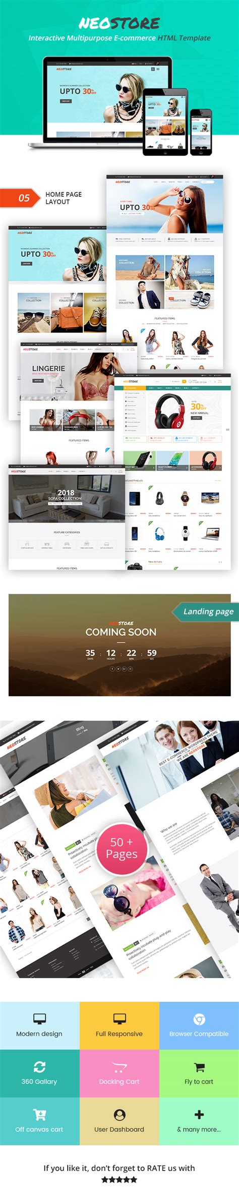 Neostore Interactive Multipurpose Ecommerce HTML Template ThemeMag