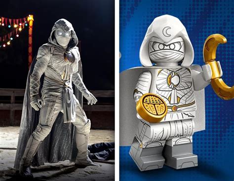 Lego Reveals First Ever Oscar Isaac Moon Knight Figures Photos