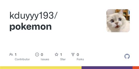 Github Kduyyy Pokemon