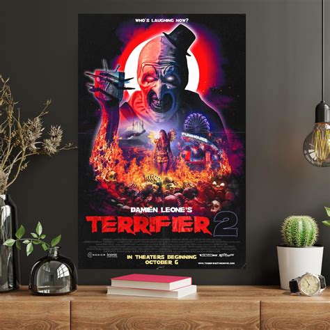 Terrifier 2 Movie Poster Terrifier Poster Horror Poster 11 X17 Wall