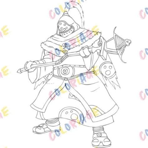 Coloriage Jax League Of Legends Coloriage