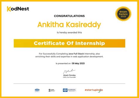 Ankitha Kasireddy On Linkedin Java Kodnest Sql