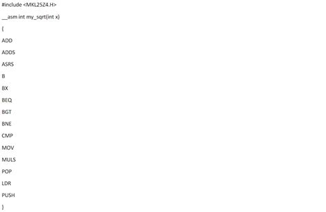Solved Create A Square Root Solver Using Arm Instructions In