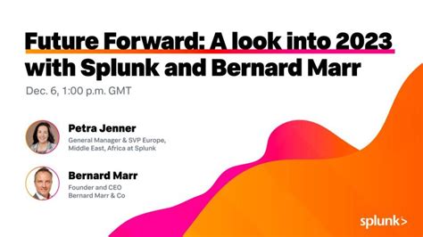 Bernard Marr On Linkedin Dont Miss My Upcoming Webinar Future Forward A Look At 2023 With