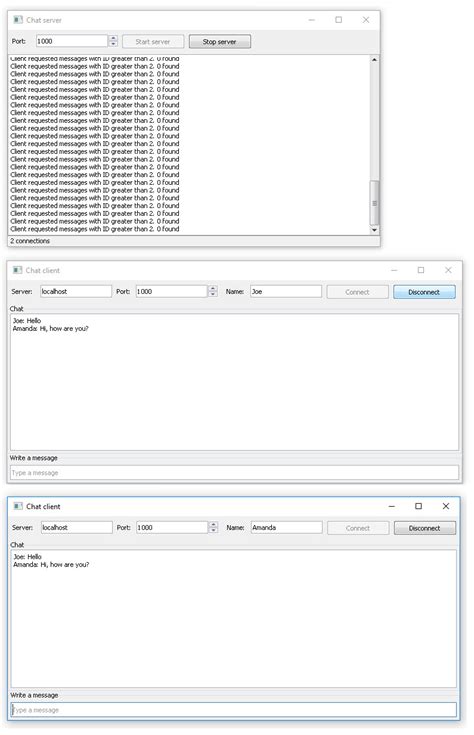 Nitisa Tutorial Simple Chat