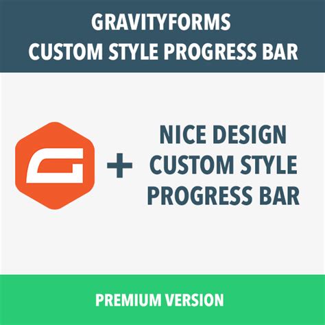 Gravity Forms Nice Custom Style Progress Bar Premium Addon Gravity Extra