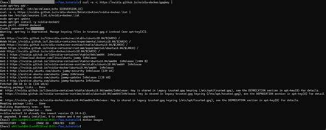 Error Setting Up Tao Toolkit Nvidia Docker Not Found Tao Toolkit
