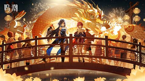 Wuthering Waves Hd Wallpaper Yangyang And Danjin 3500x1969
