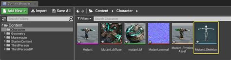 Skeleton Assets Unreal Engine 427 Documentation