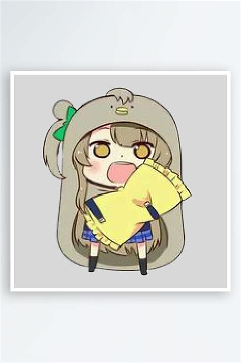 卡通q版动漫女孩素材下载 众图网