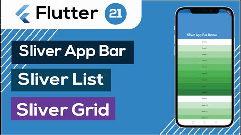 Sliver App Bar Sliver List Sliver Grid In Flutter Flutter Tutorial Bangla YouTube