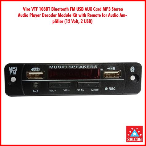 Vire Vtf 108bt Bluetooth Module Only Bluetooth 122 Salcon Electronics