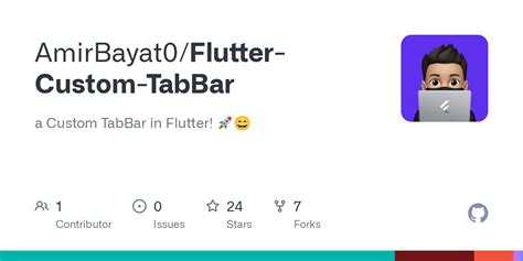 Github Amirbayat Flutter Custom Tabbar A Custom Tabbar In Flutter