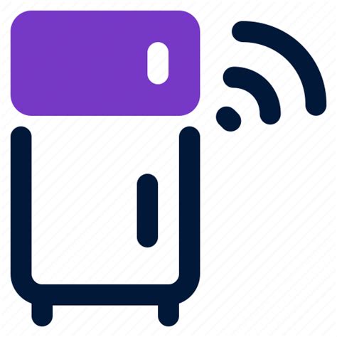 Fridge Freezer Refrigerator Ice Wireless Icon Download On Iconfinder