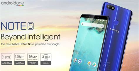 Infinix Note Launched With Android One In Partnership With Google Howtotechnaija