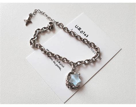 달 별 팔찌 데일리팔찌 써지컬팔찌 우정팔찌 에이블리