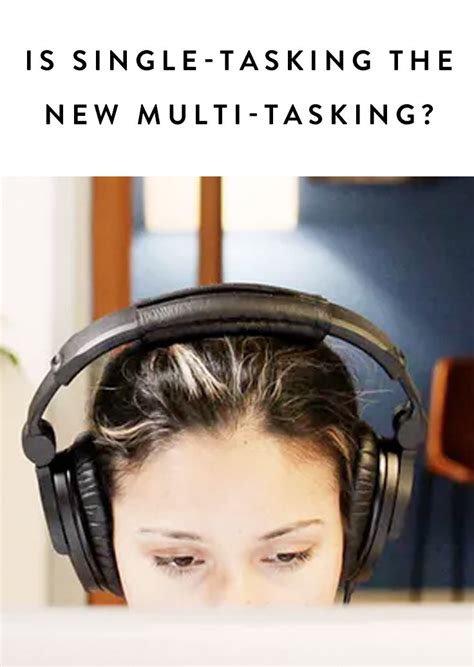 Single Tasking Artofit