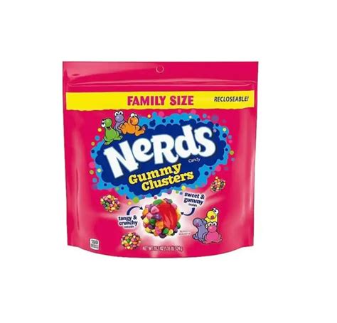 Nerds Gummy Clusters 524g Jugospresionfria