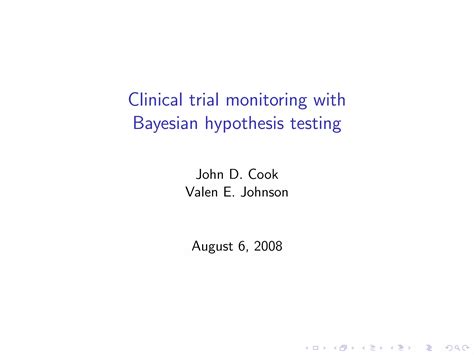 Bayesian Hypothesis Testing Pdf