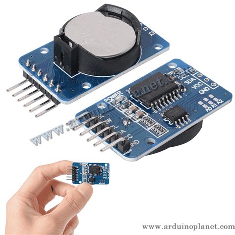 Module Horloge RTC DS Pour Arduino MicroPlanet Maroc