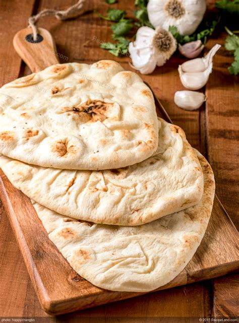 Naan Leavened Flat Breads Recipe