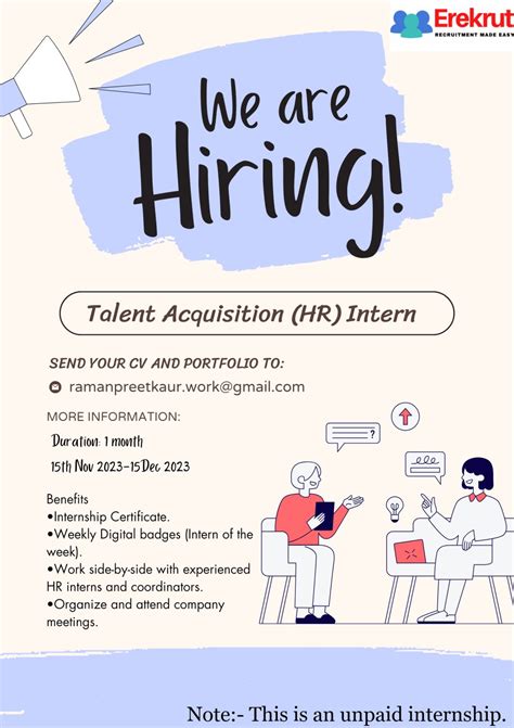 Ramanpreet Kaur On Linkedin Hiring Internship Interested Humanresources Internship