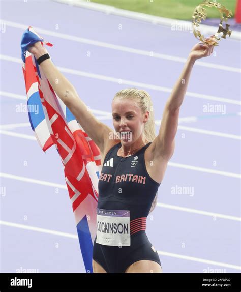 Paris France 05th Aug 2024 Keely Hodgkinson Of Great Britain