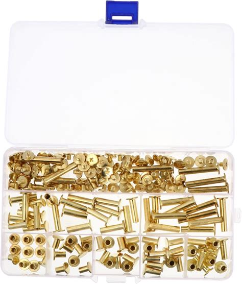 Brass Extensions For Book Binding Screws Book Binding Posts Binder Sets Brass Male Female Book