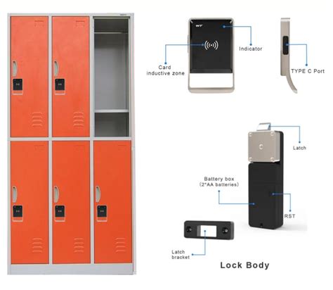 Smart Locker Lock Cabinet Lock Lock Kunci Loker Rfid Media Data Mandiri
