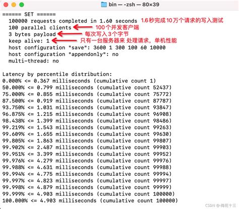 Redis Benchmark性能测试工具使用详解redisbenchmark 详解 Csdn博客