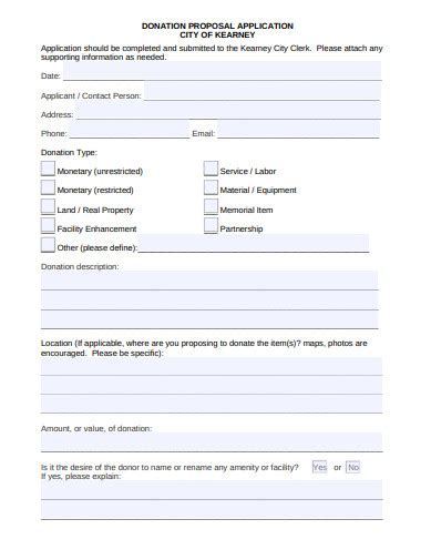 13 Donation Proposal Templates Pdf Doc