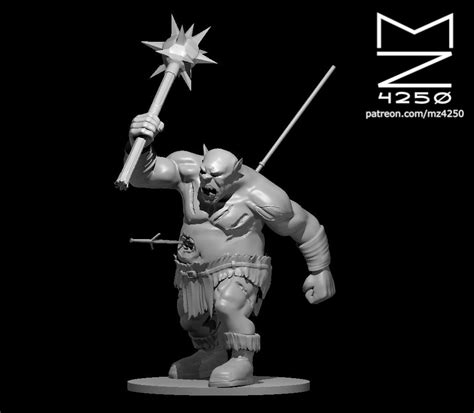 Ogre Zombie Updated By Mz4250 Download Free Stl Model