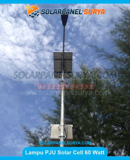 Jual Lampu Pju Solar Cell Watt Solarpanelsurya
