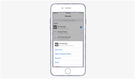 Dropbox For Ios Now Supports 3d Touch And Faster In App Navigation